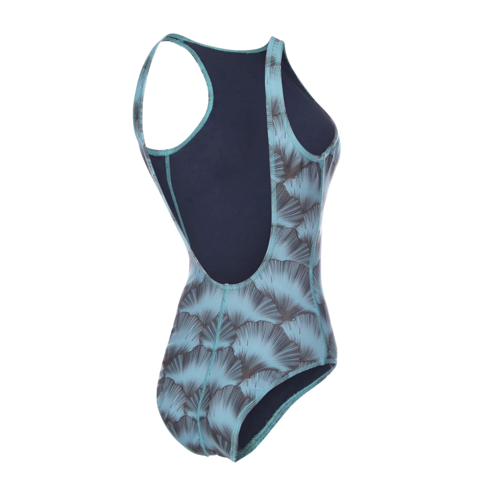 Maiô Speedo Body Sea Shell Feminino - Azul Claro - Bayard Esportes