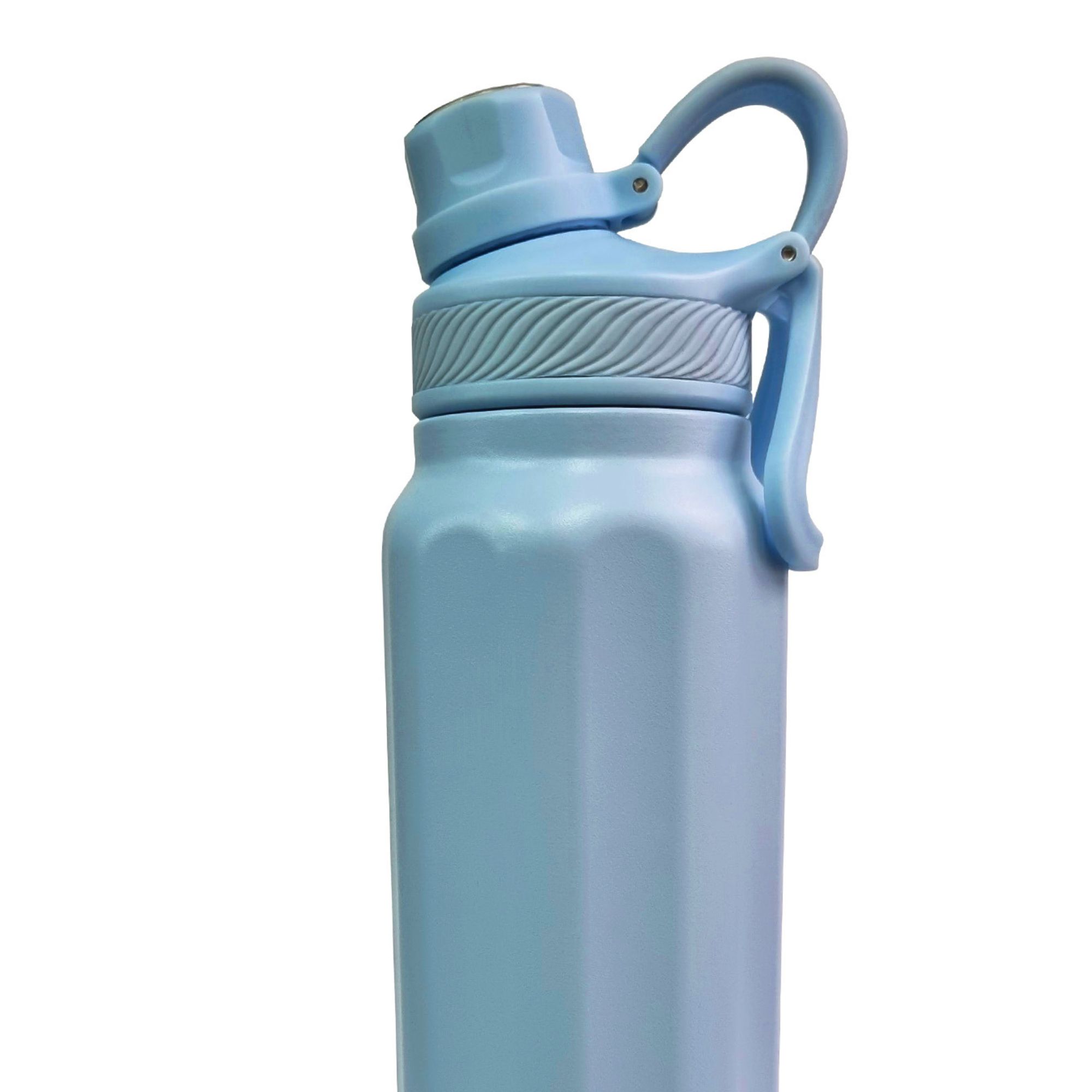 Garrafa Térmica Bayard Inox 960Ml Unissex - Azul Claro - Bayard Esportes