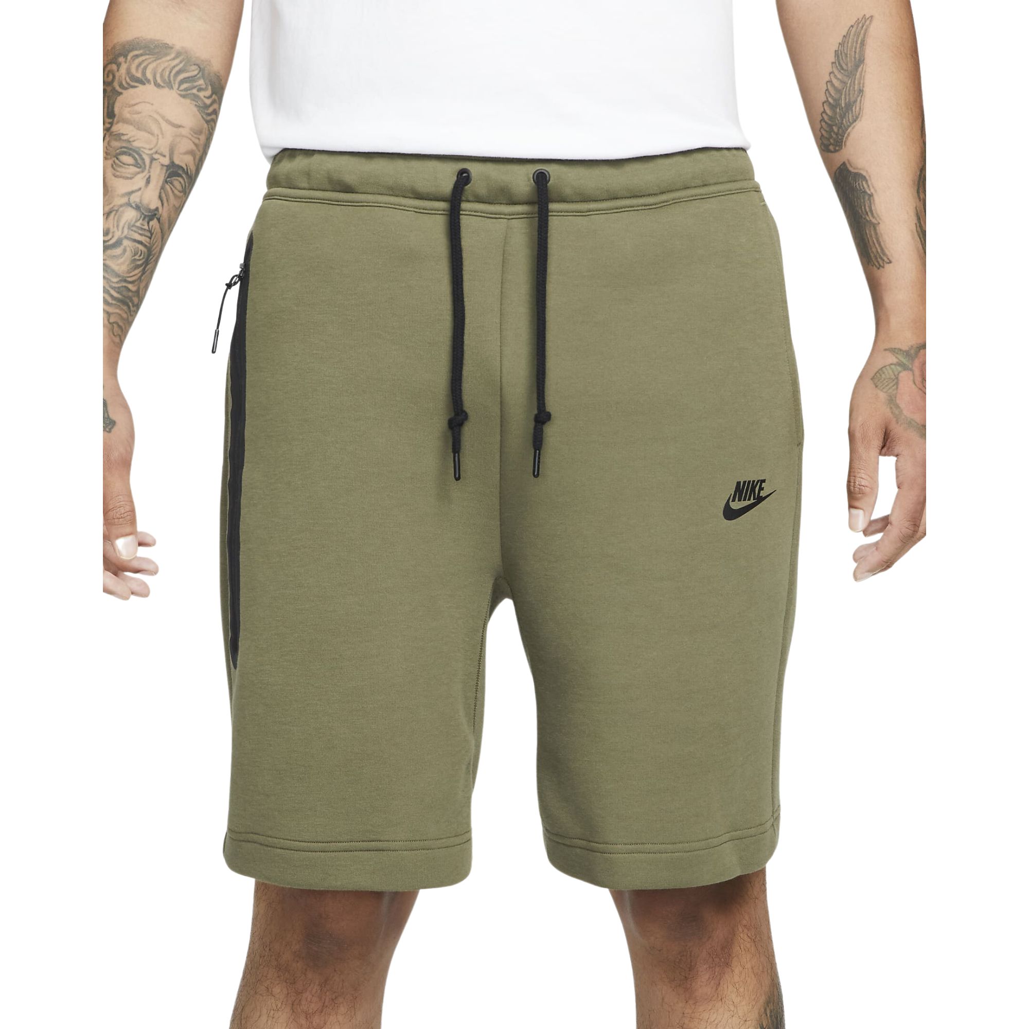 Bermuda Nike Sportswear Tech Fleece Masculina - Verde Oliva - Bayard ...