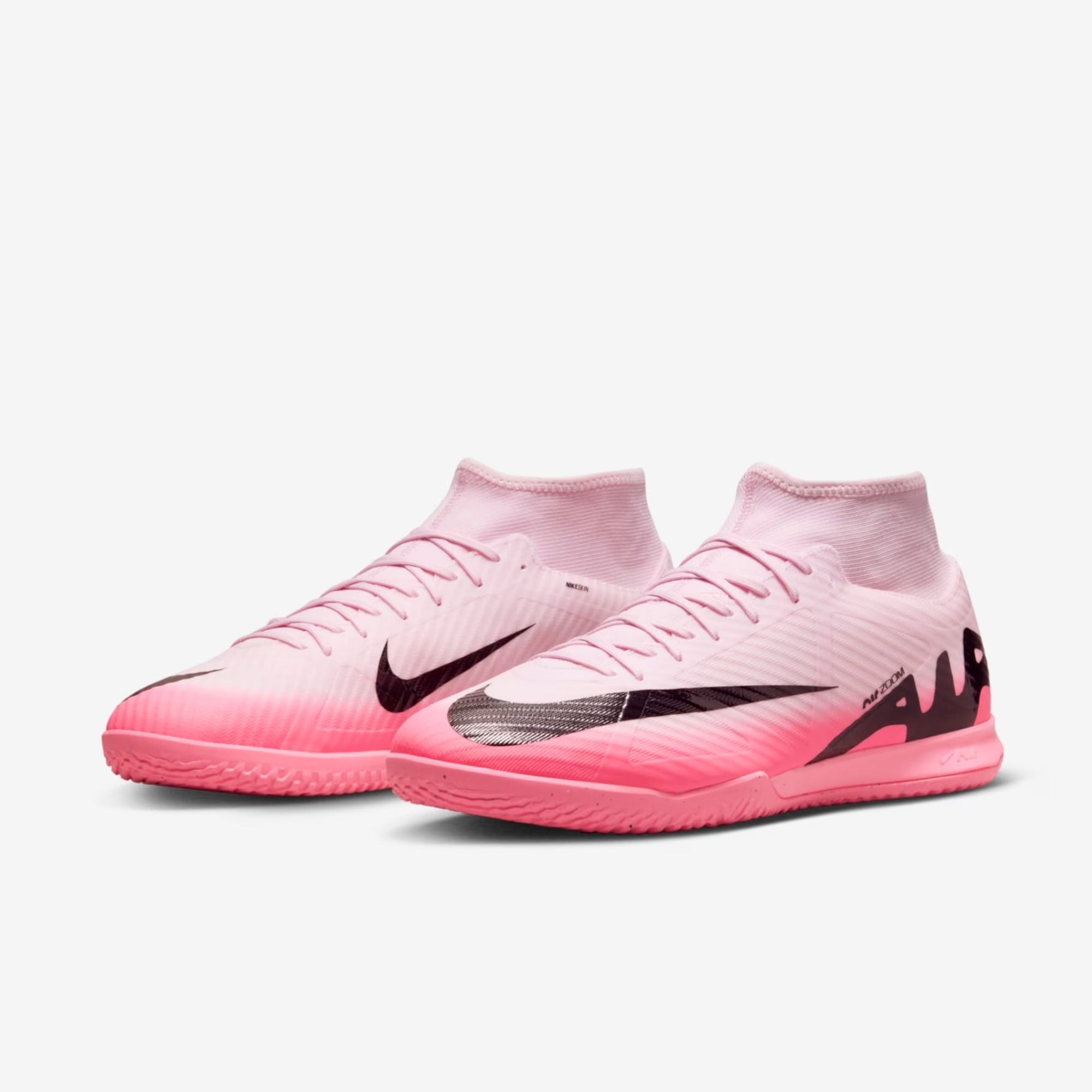 Chuteira Futsal Nike Mercurial Zoom Superfly 9 Academy Masculina - Rosa ...