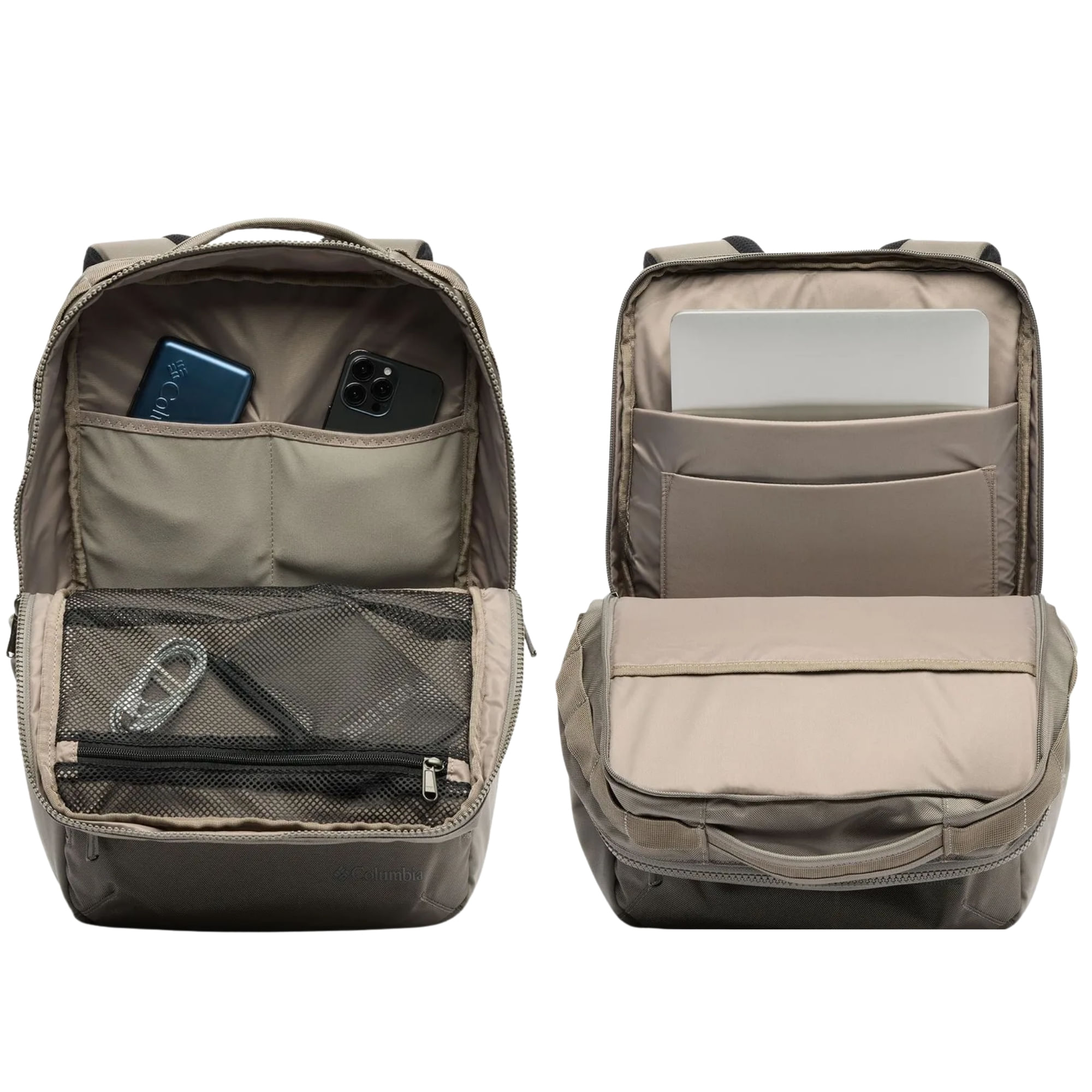 Mochila Columbia Star Range Square 23L Unissex - Bege - Bayard Esportes